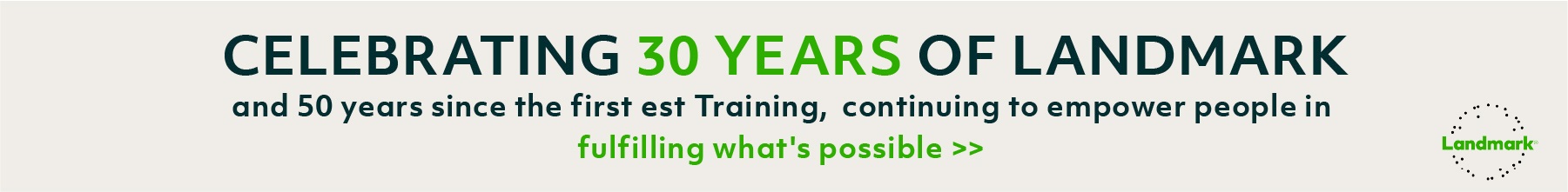 Personal & Professional Growth, Training & Development - Landmark Worldwide